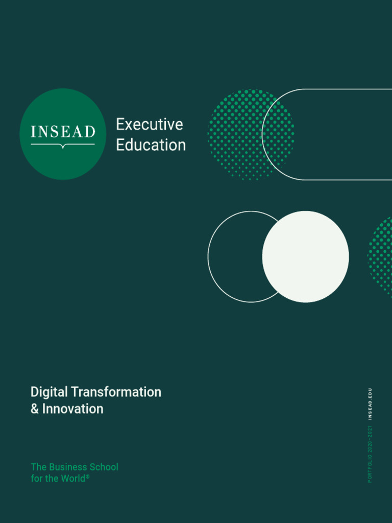 Leading Digital Transformation and Innovation-INSEAD | Download Free ...