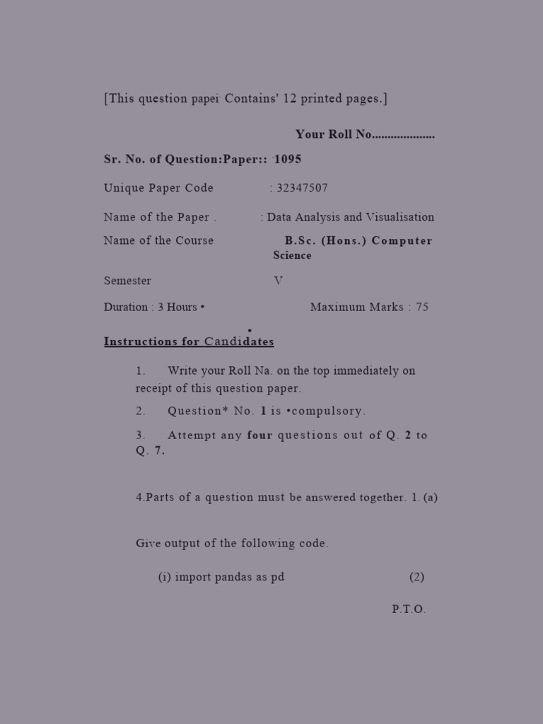 DAV QP Dec 2022 | PDF | Software Engineering | Computer Programming