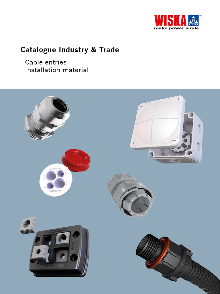 WISKA - Catalogue-Industry - Trade-042023 | PDF | Electrical Connector ...
