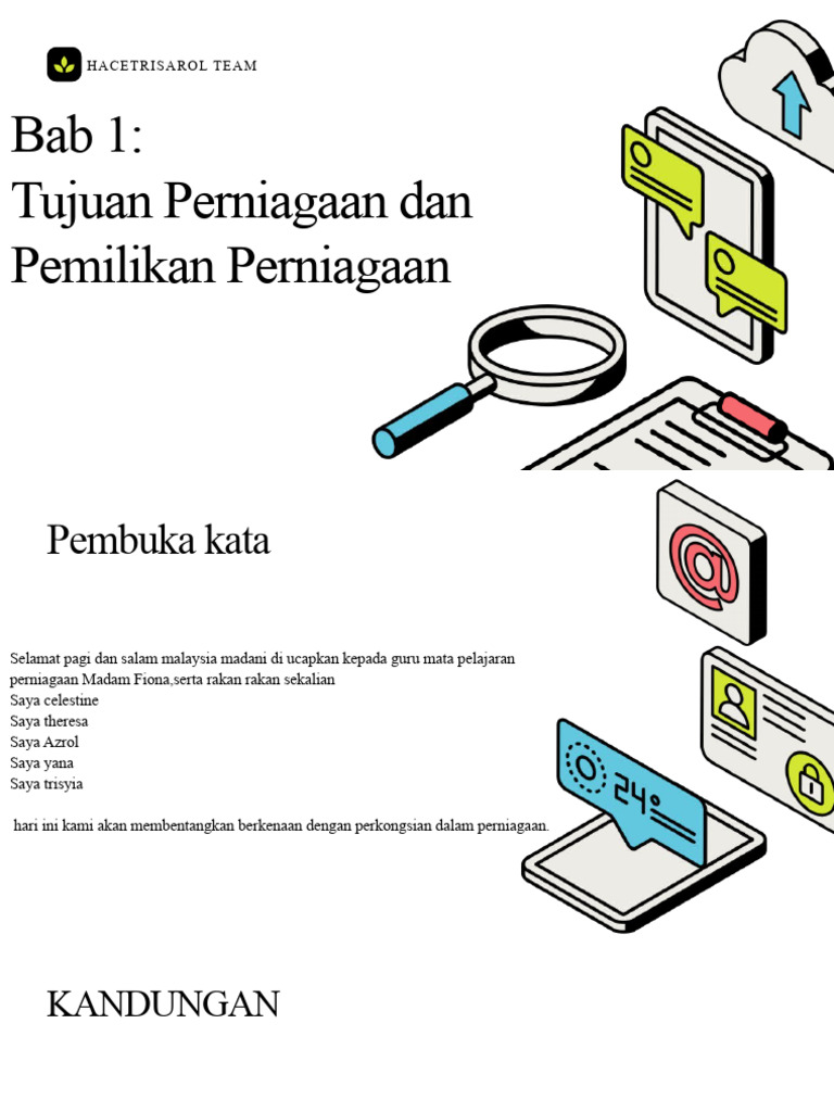 Pembentangan Perniagaan Ting 4 | PDF