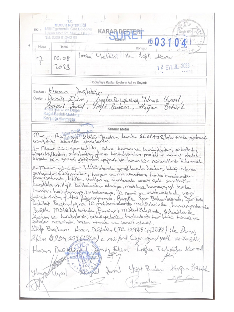 Taranmış Belgeler | PDF