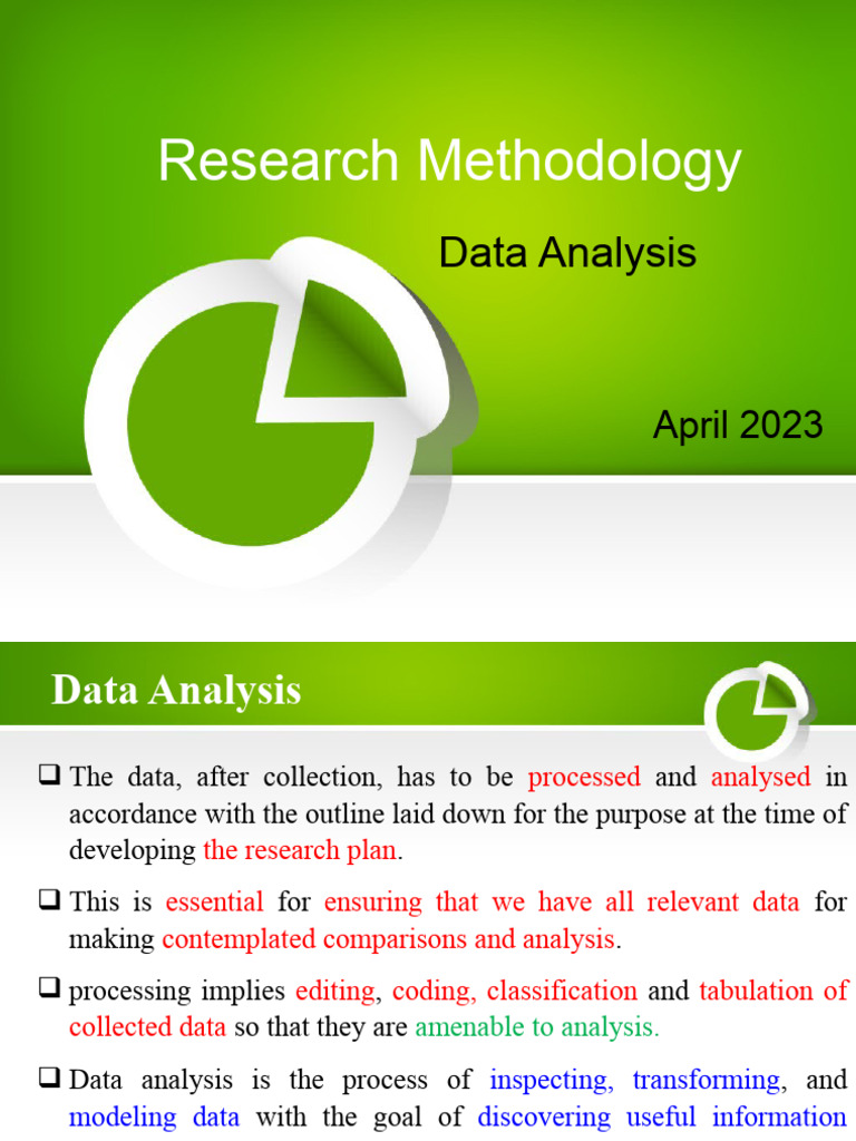 Data Analysis | PDF