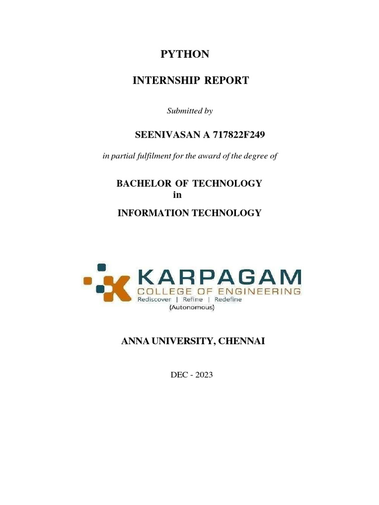 Model Inter Report | Download Free PDF | Variable (Computer Science) | Reserved Word