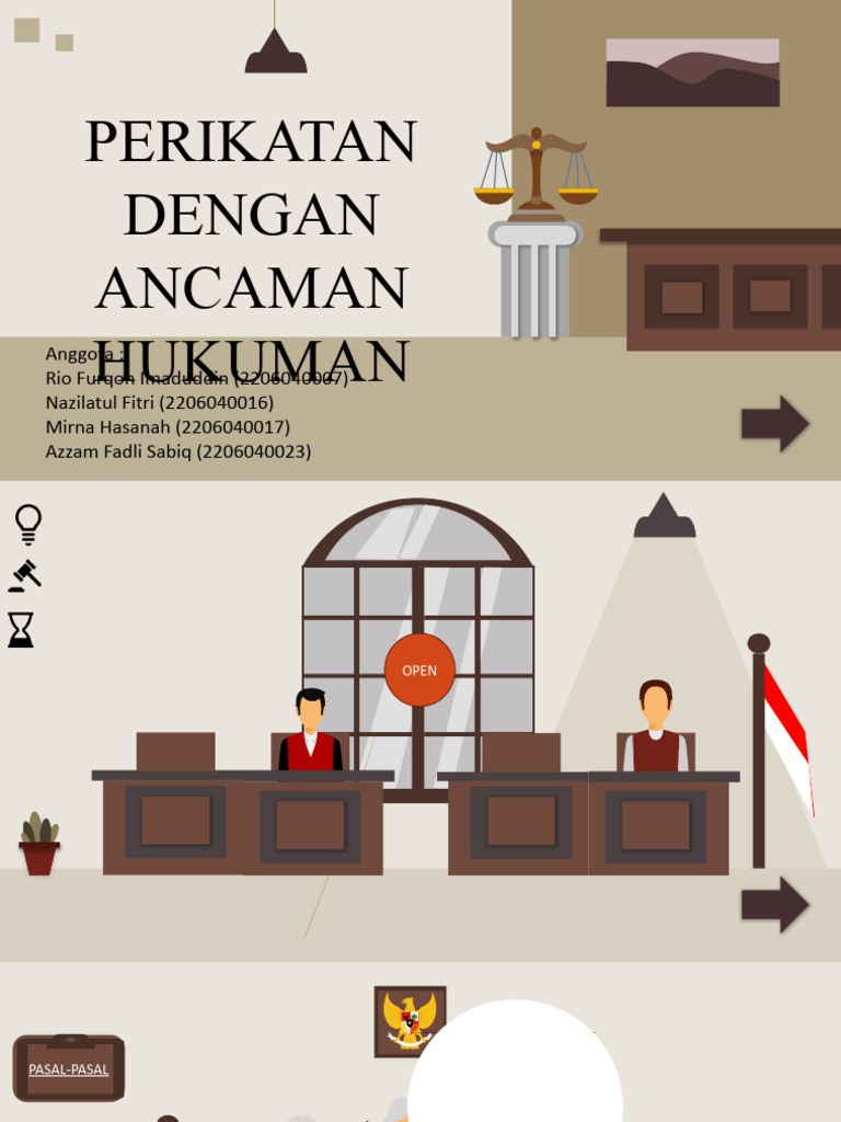 Contoh Perikatan Ancaman Hukuman | PDF | Hukum