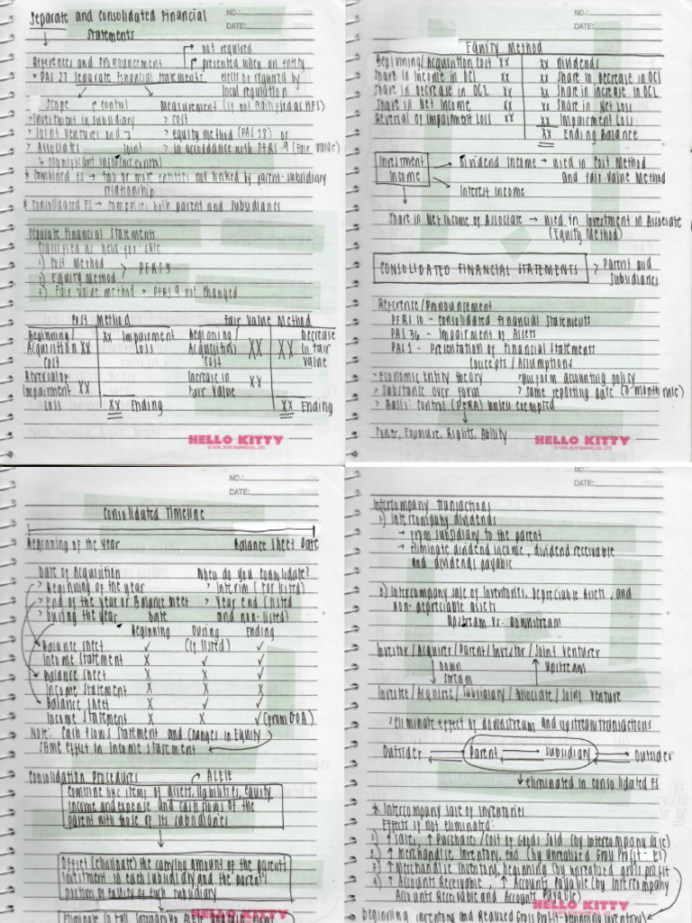 AFAR 06 - Separate and Consolidated Financial Statements | PDF