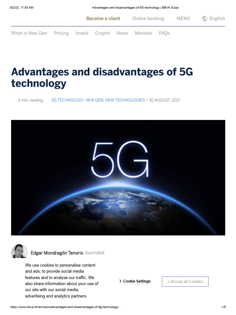 5G Technology: Pros and Cons Explained | PDF | Computer Network ...