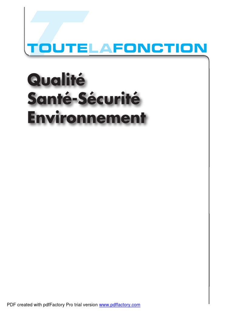 Toute Pour Systeme QSSE | PDF | Computers