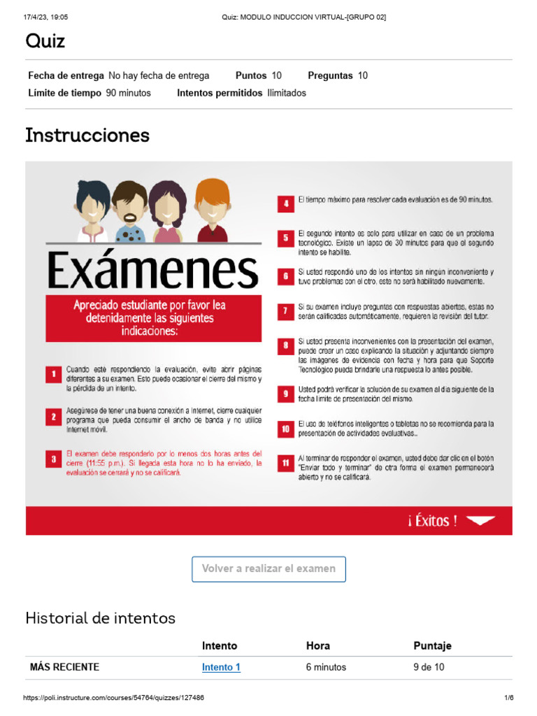 Evaluación Inducción Virtual Grupo 02 | PDF | ciberespacio | Informática