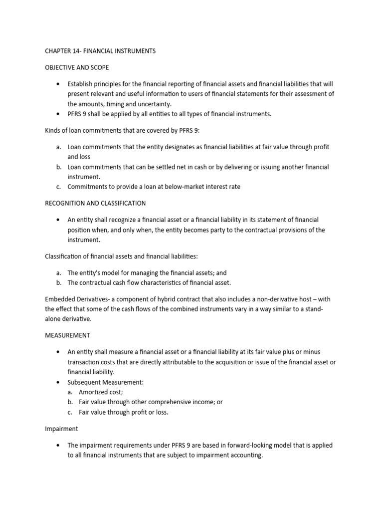 Financial Instruments | PDF