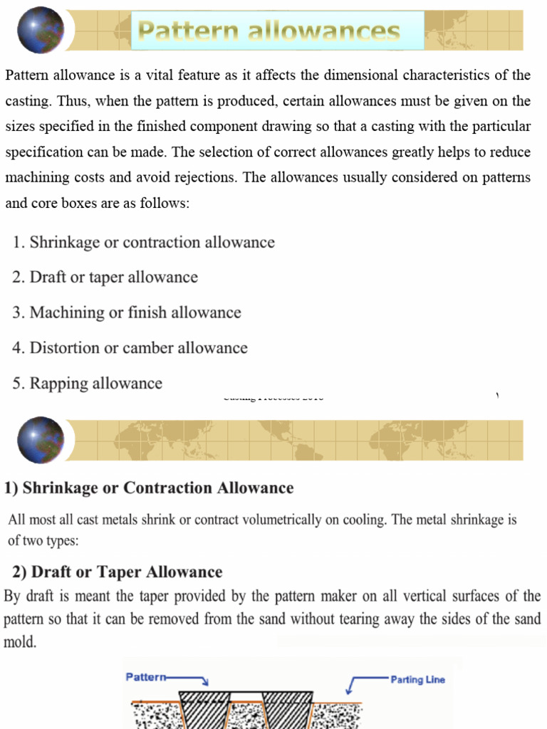 Ch.2 Casting Processes, Lec 2 | PDF | Casting | Refractory