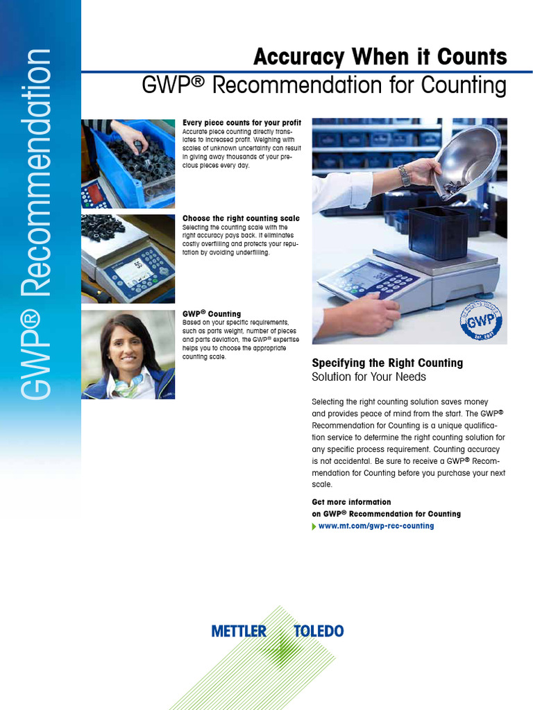 GWP Recommendation Datasheet - Counting | PDF | Business