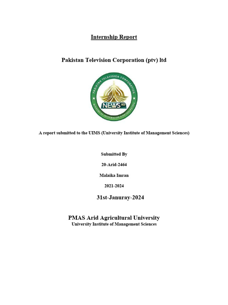 Internship - Report - Final 2 | PDF | Swot Analysis | Streaming Media