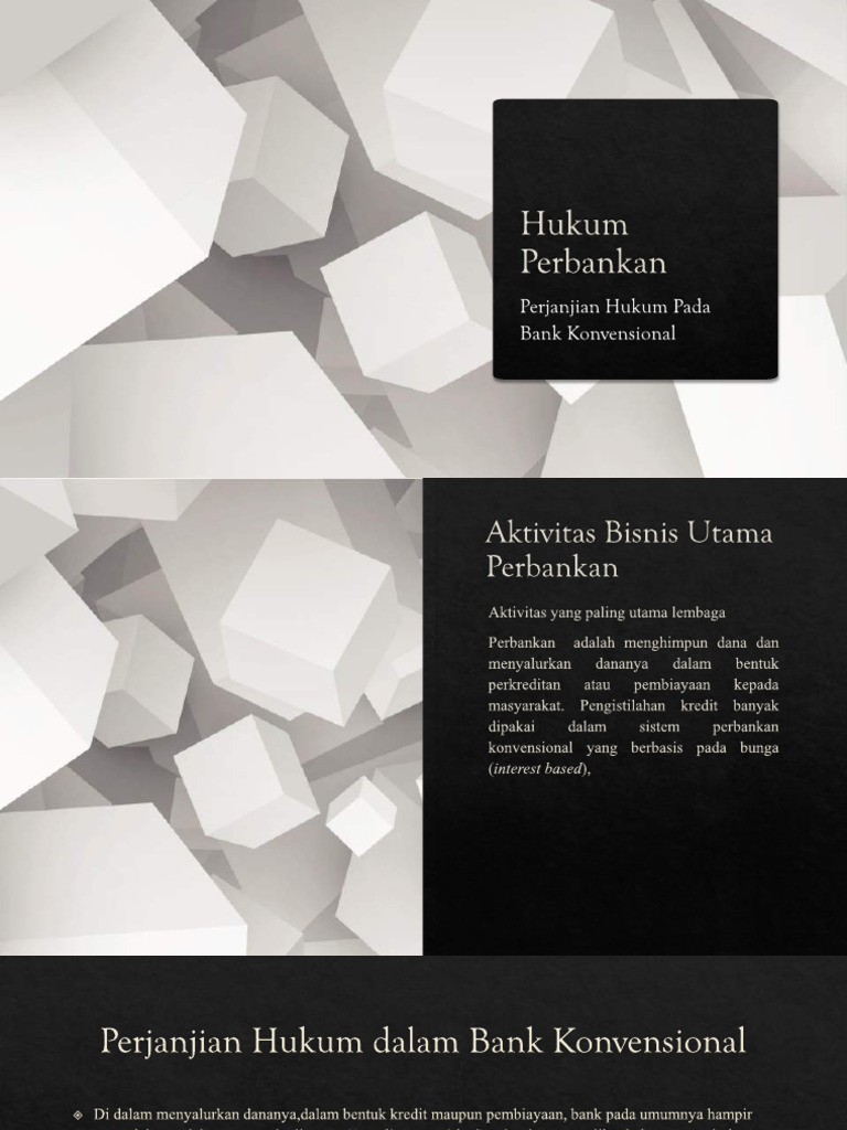 Hukum Perbankan Pertemuan 1 - Compressed (2) - Compressed | PDF