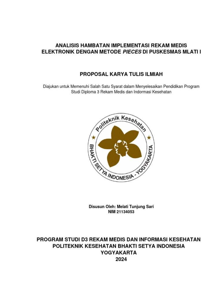 Proposal Kti Fixxx | PDF