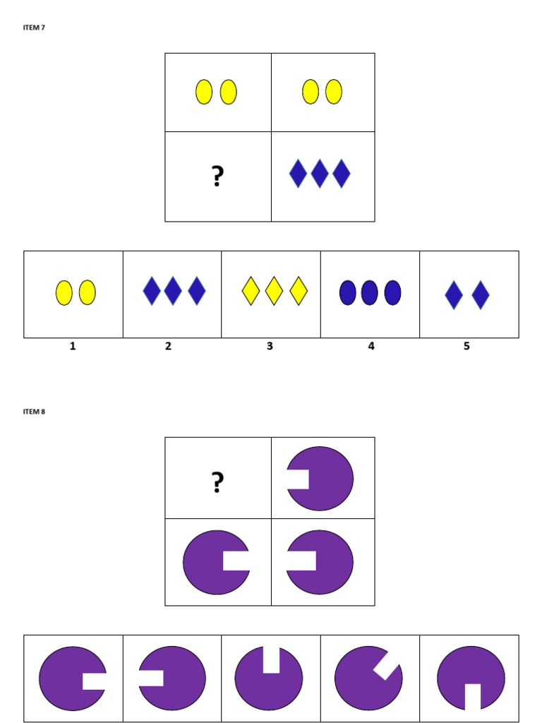 2da Parte Matrices Wisc V | PDF