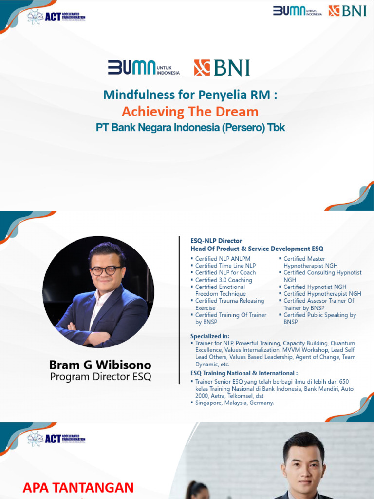 HO BNI Winning Mindset 2023 | PDF | Psychology