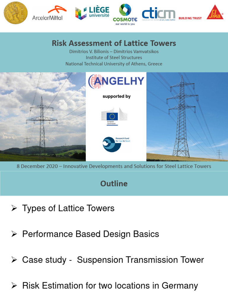 05-Bilionis Vamvatsikos Risk Assessment of Lattice Towers | Download ...