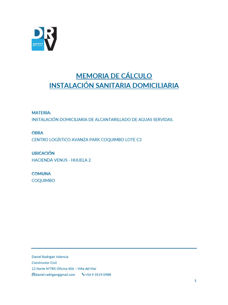 MC C3 As Rev.2 | PDF | Tanque séptico | Problemas ambientales con el agua