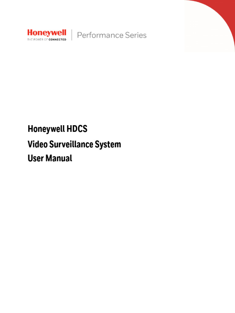 Honeywell - Surveillance-Software-HDCS - Manual-EN | PDF | Login | Point And Click