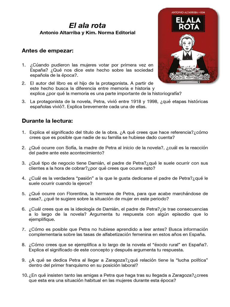 El Ala Rota | PDF | España franquista