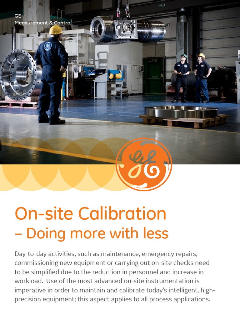 On-site Calibration Solutions Explained | PDF | Calibration ...