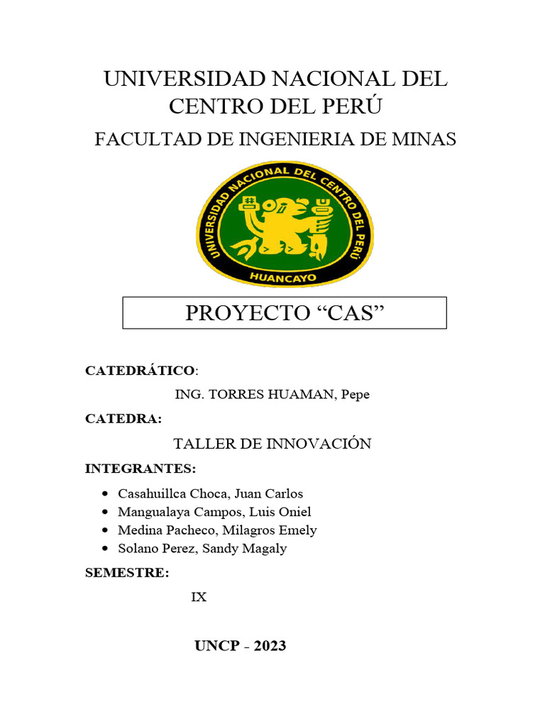 Proyecto Capstone - Grupo 3 | PDF | Software | Sensor