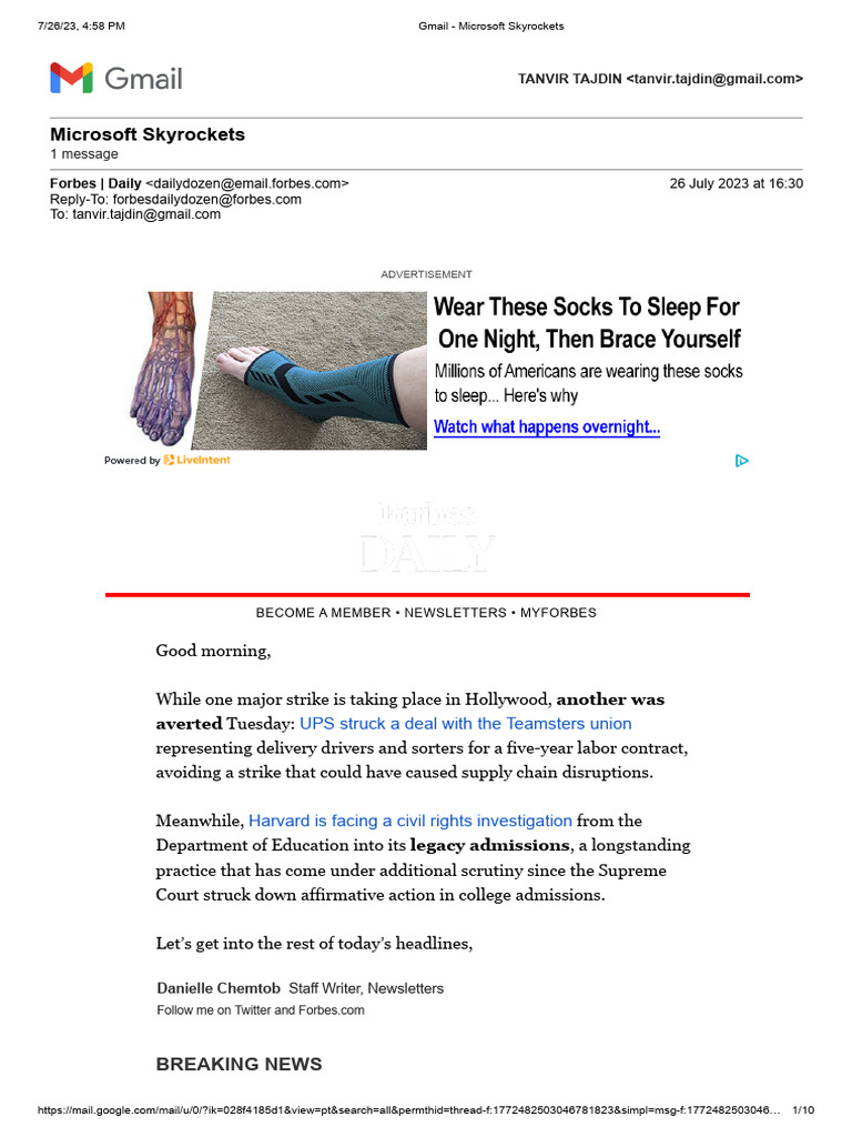 Forbes News | PDF | Jp Morgan Chase | Spotify