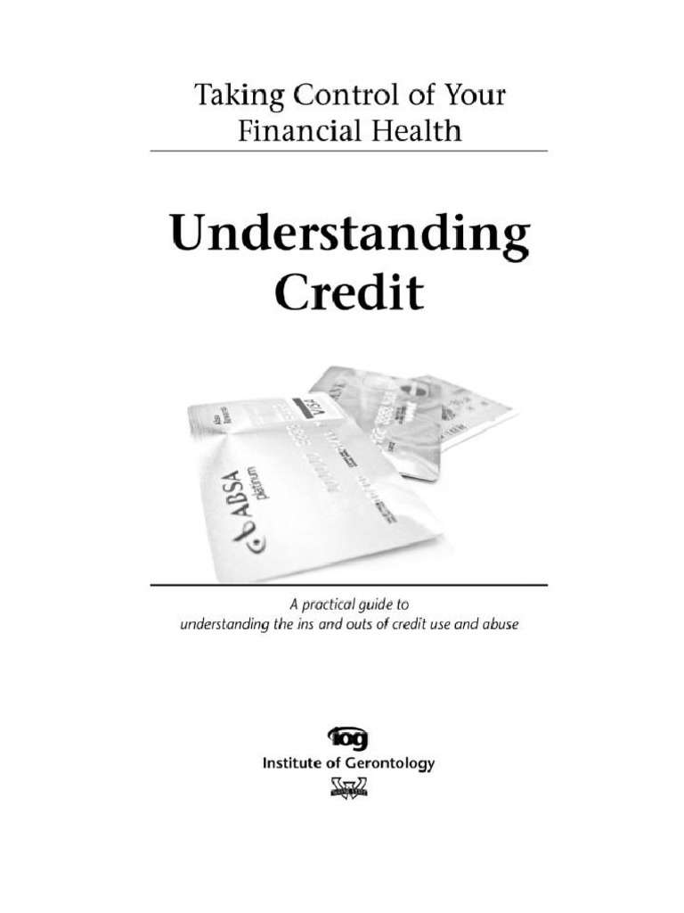2017 Understanding Credit Book Pdf Finance Money Management Credit