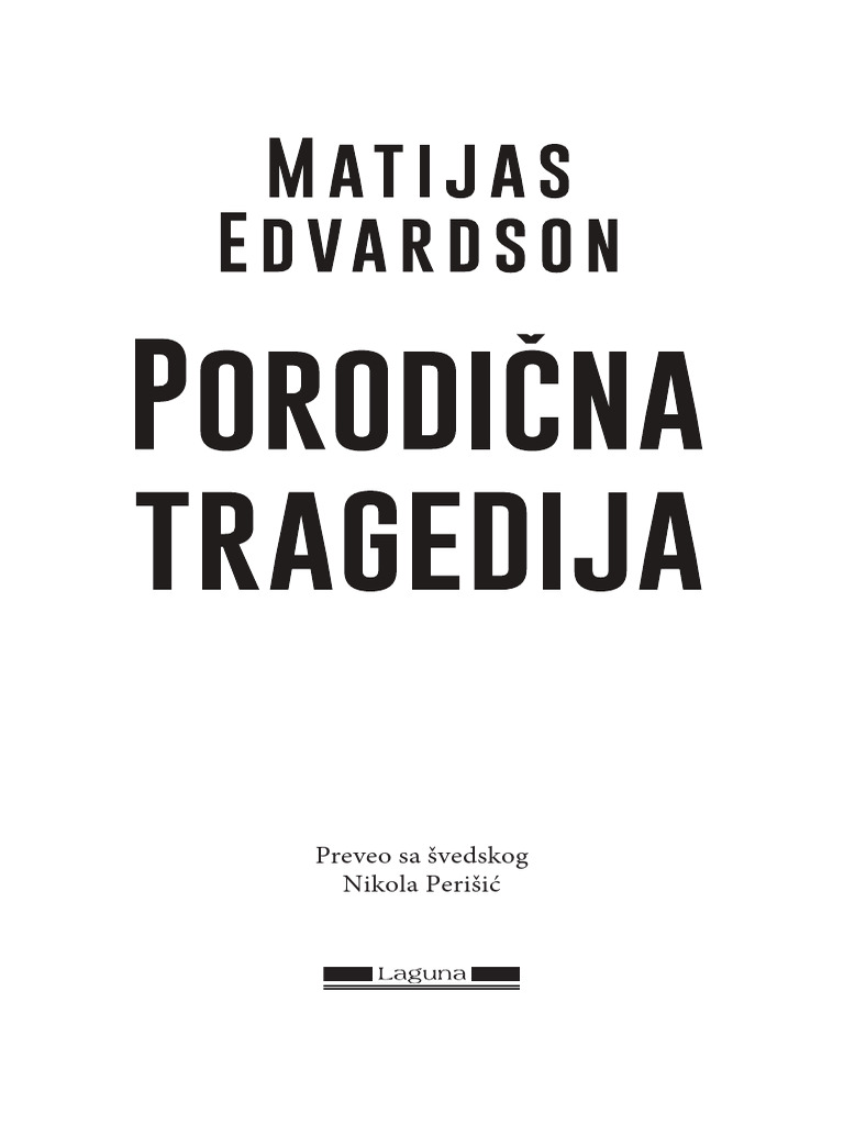 Porodicna Tragedija | PDF