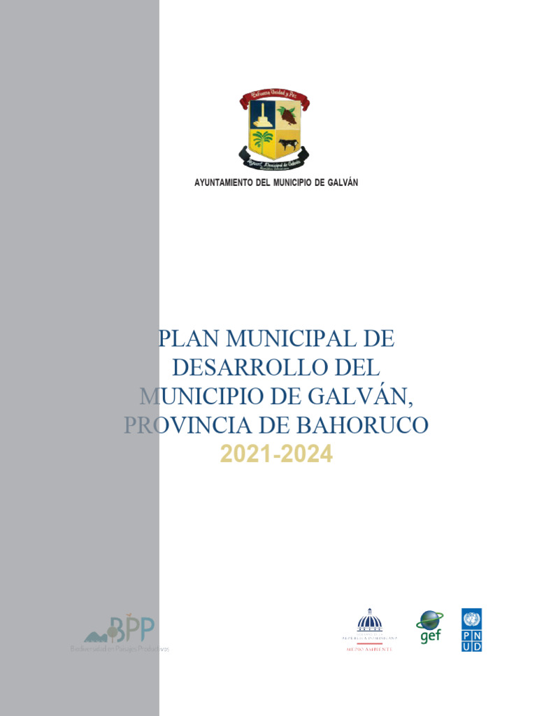 Plan Municipal de Desarrollo Galván 2021-2024 | PDF | Sustentabilidad ...