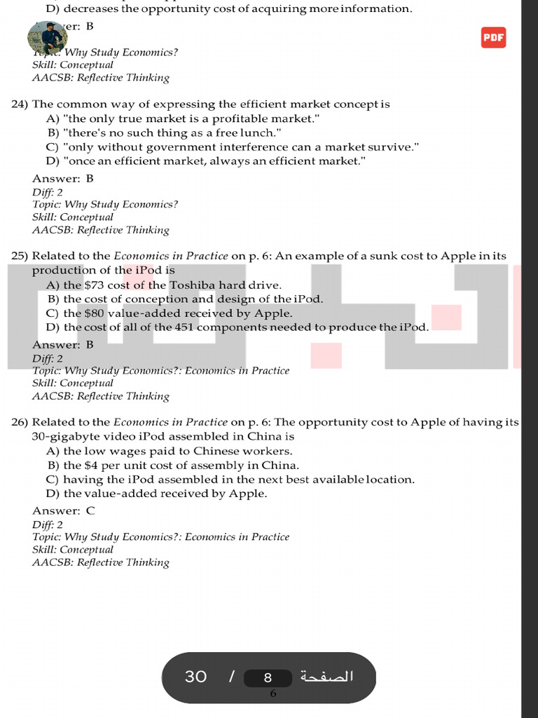 Micro-i.Pulse - (TB) Ch1.pdf - Google Drive 4 | PDF | Economics | I Pod