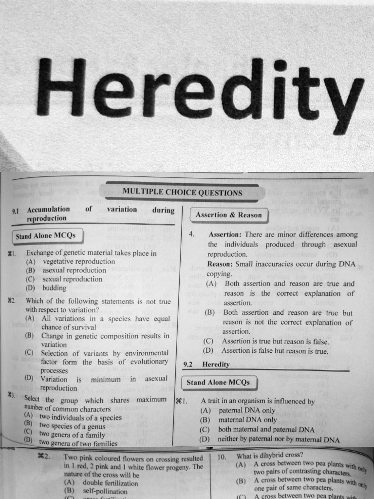 Heredity | PDF | Gene | Dominance (Genetics)