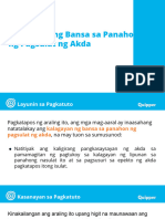 Pagsusuri Sa Kahapon Ngayon at Bukas | PDF