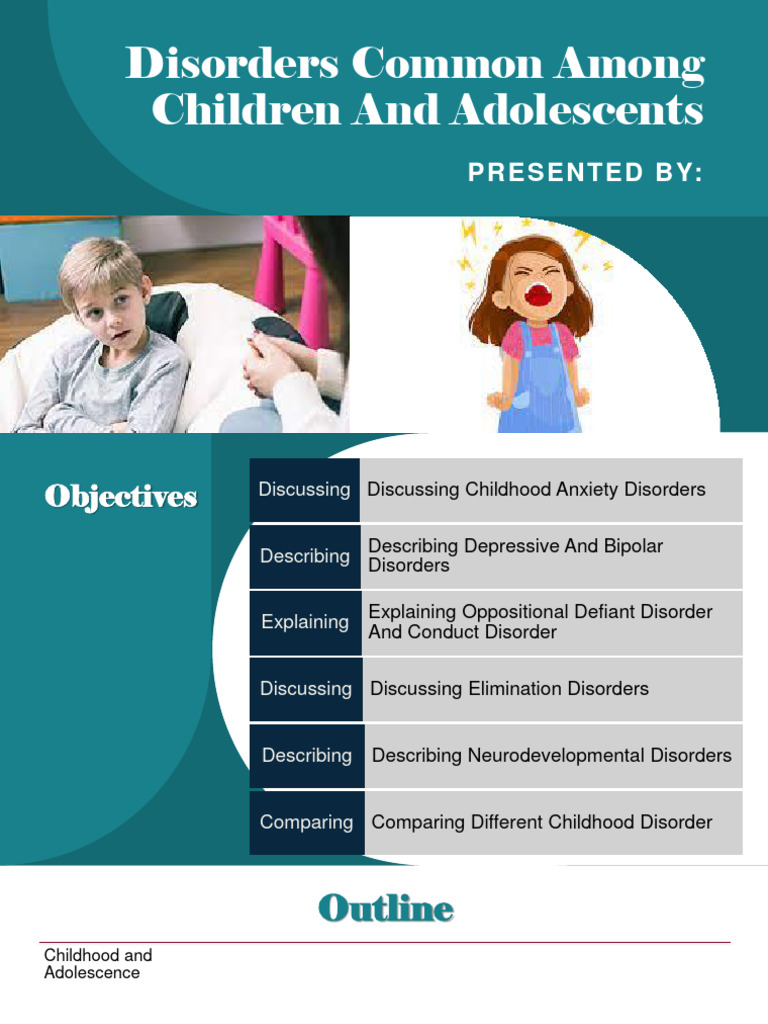 Sample Disorders Common Among Children and Adolescents | PDF | Mental ...