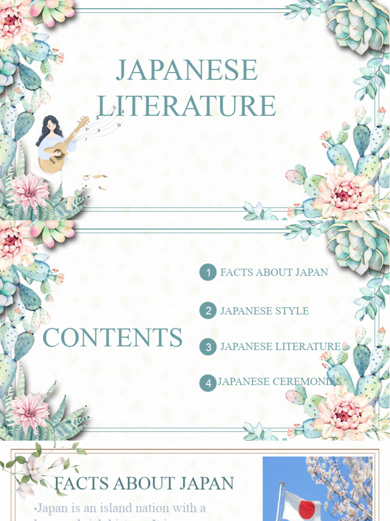 Japanese Lit12 | PDF | Japanese Writing System | Japanese Language