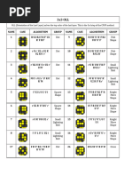 CFOP | PDF | Recreational Mathematics | Logic Puzzles