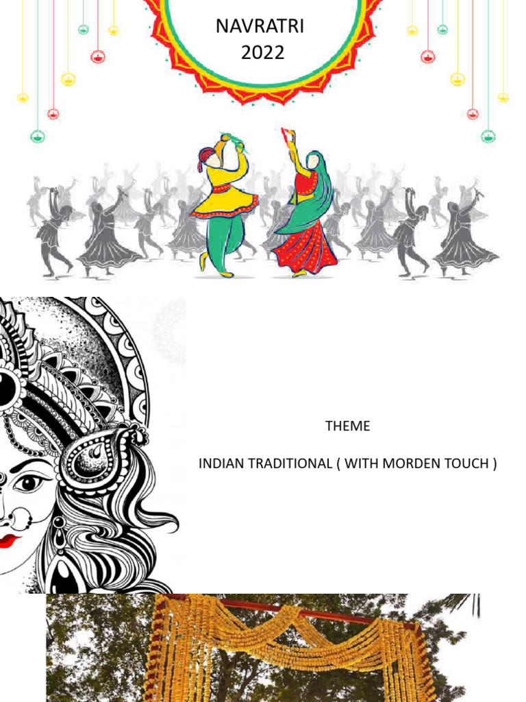 Navratri 2022 Theme and Decor Ideas | PDF