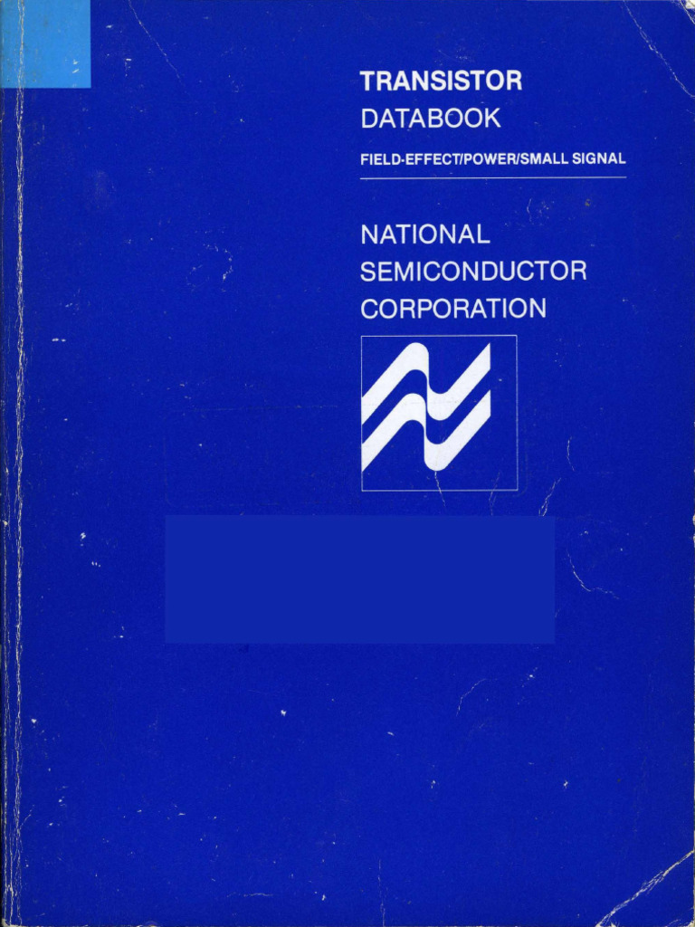 1982 National Transistors Databook | PDF