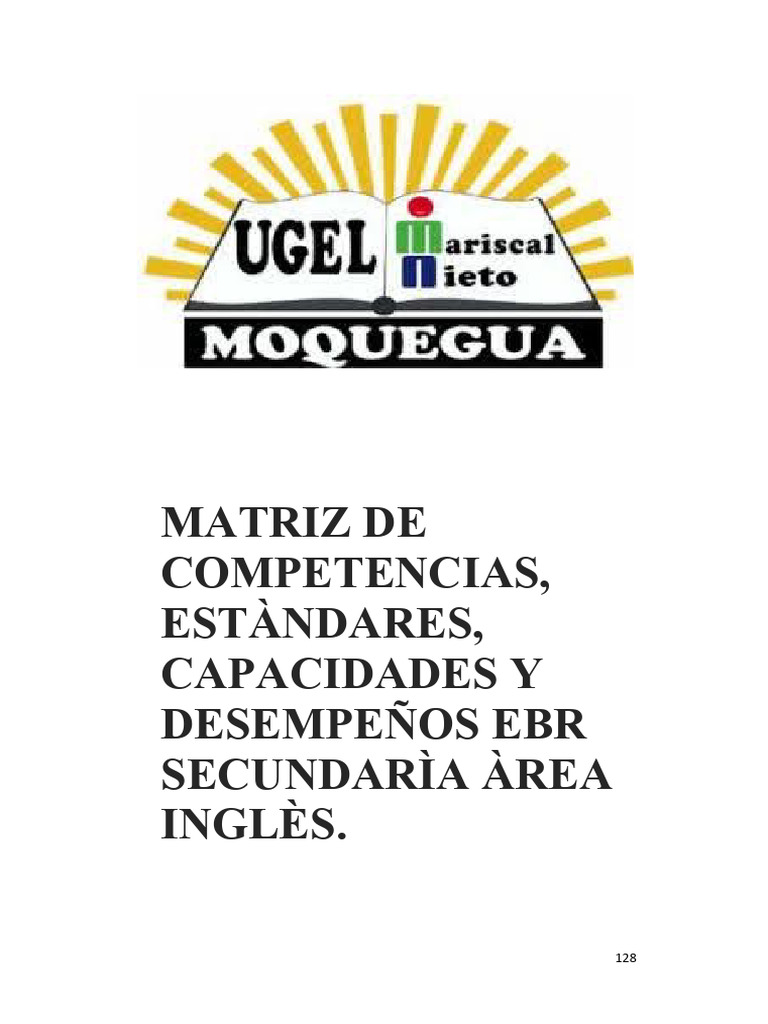 Matriz Inglès | PDF | Experiencia | Segundo lenguaje