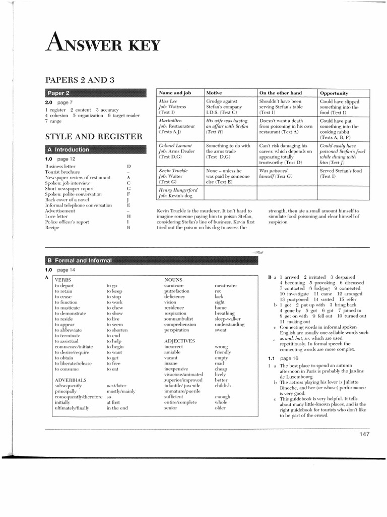 Advanced Writing and English in Use For CAE Workbook | PDF