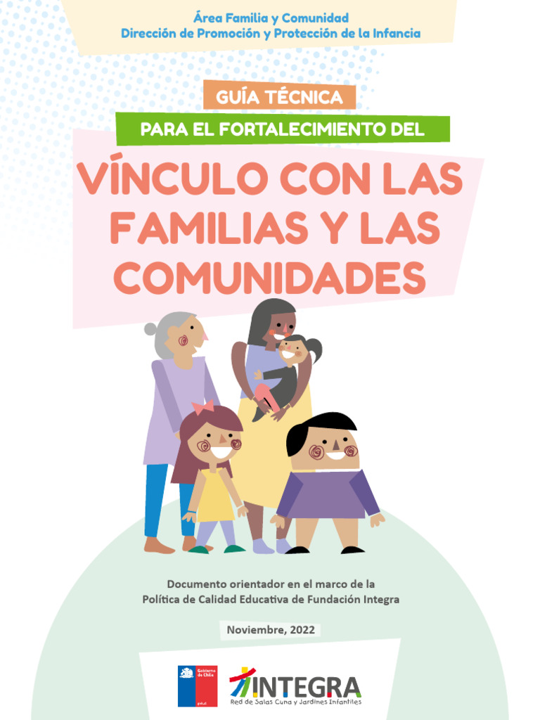 Vínculo Con Las Familias y Comunidades | PDF | Educación de la primera ...