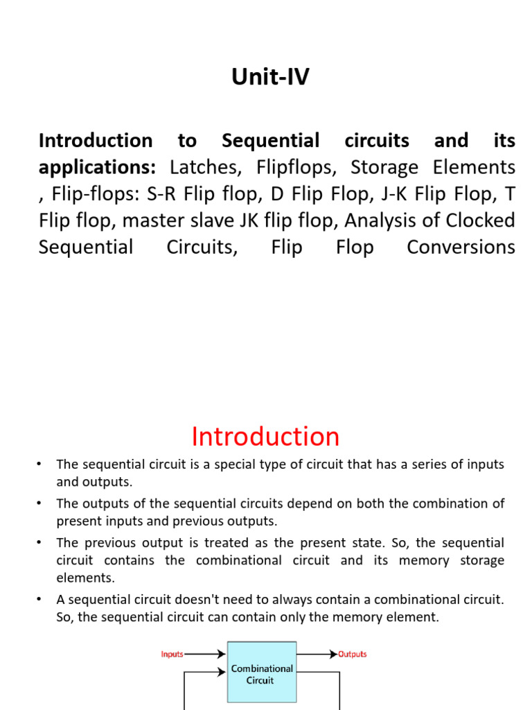 Unit 4 | PDF | Electrical Circuits | Theoretical Computer Science