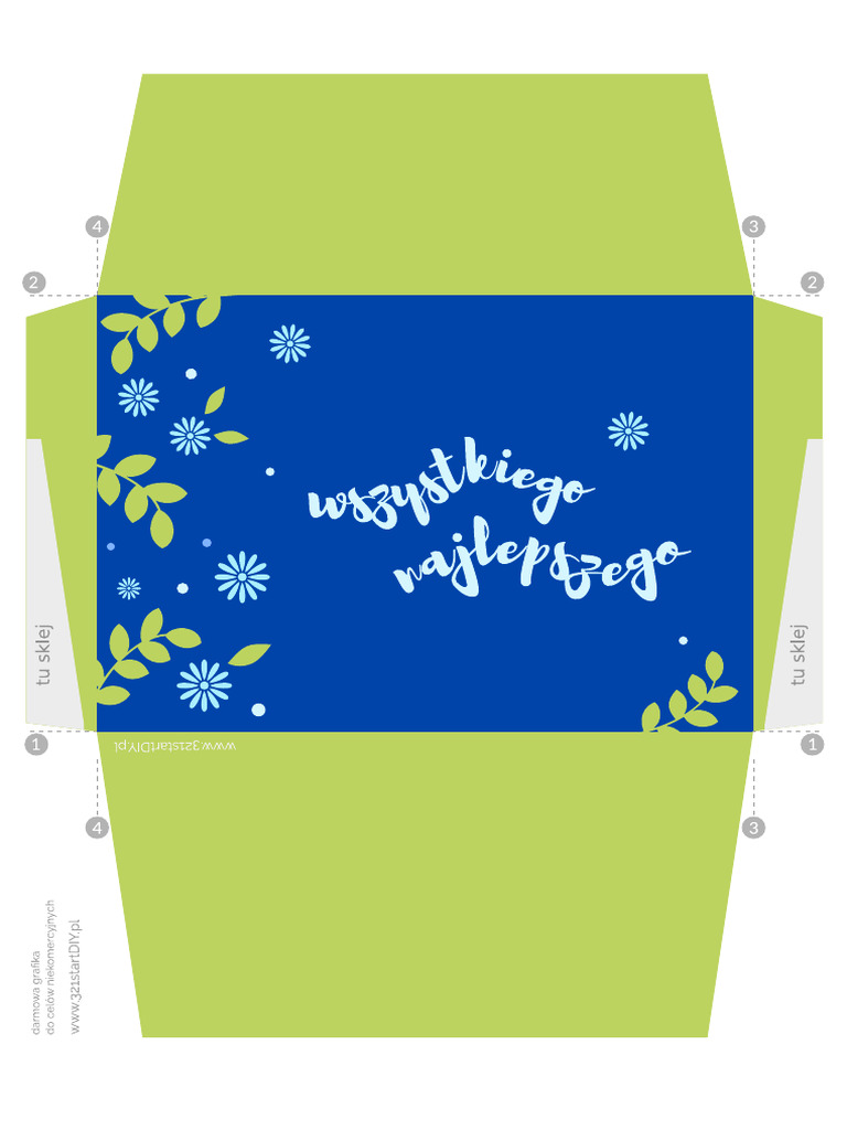 321startDIY Koperty Ozdobne Do Wydrukowania Wzor1c | PDF