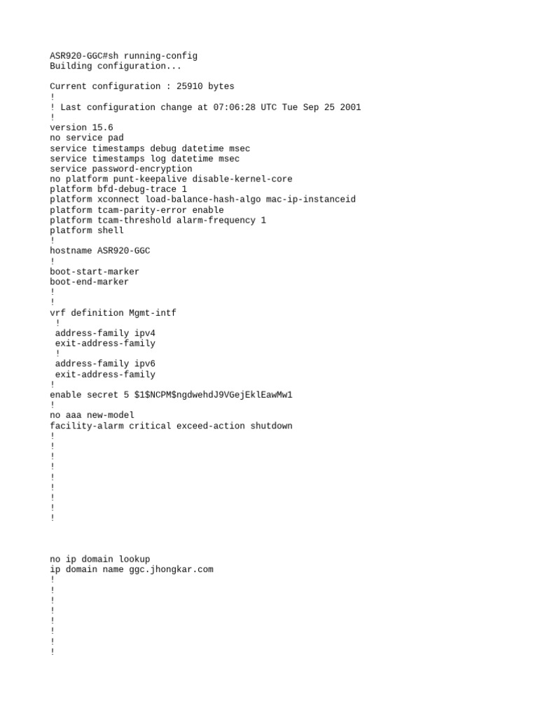 ASR 920 Commends | PDF ASR 920 Commends | PDF
