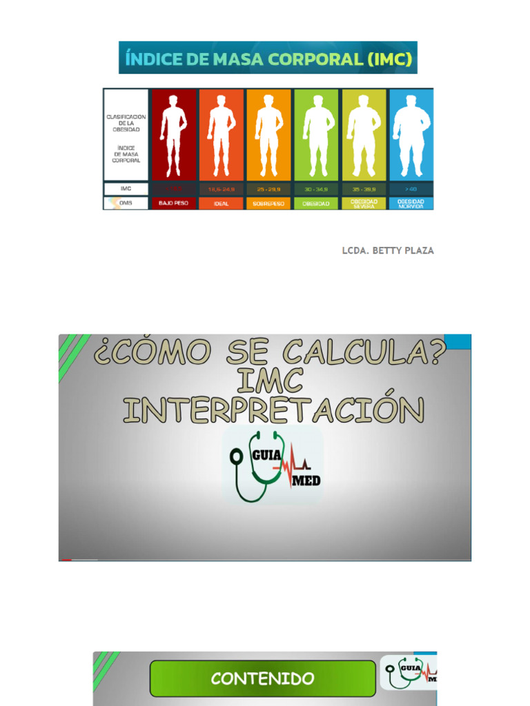 Índice de Masa Corporal | PDF