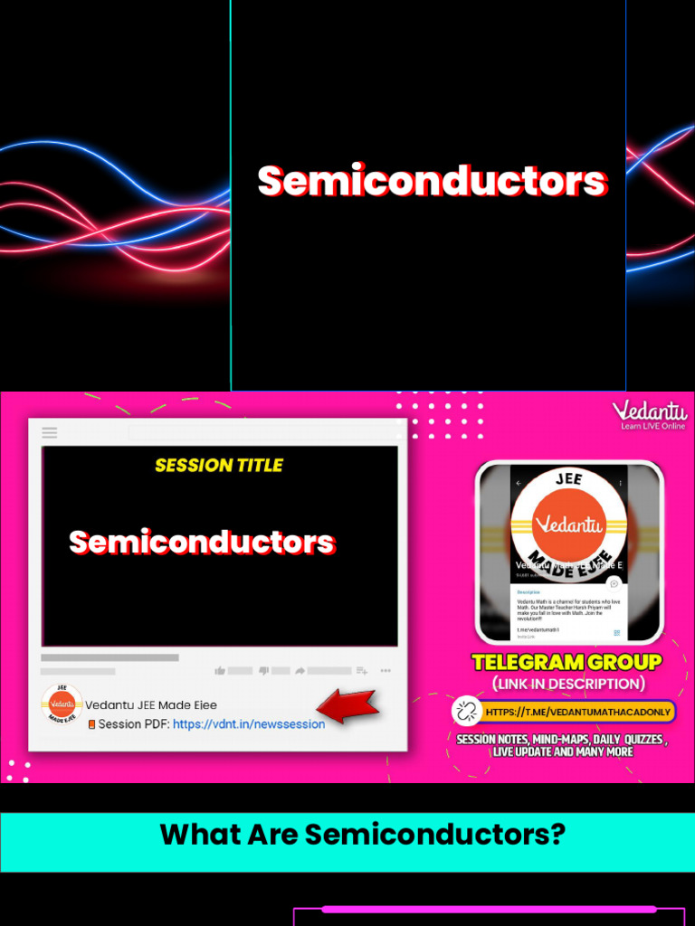 Semiconductors | PDF | P–N Junction | Semiconductors