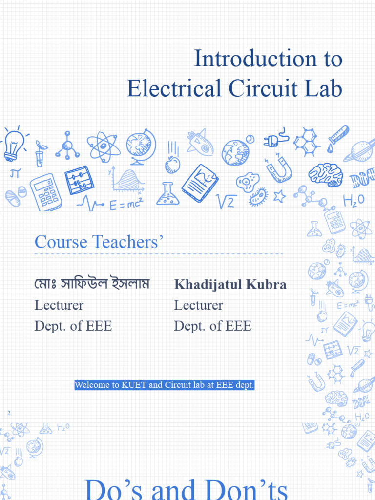 Electrical Circuit Lab | PDF | Voltage | Capacitor