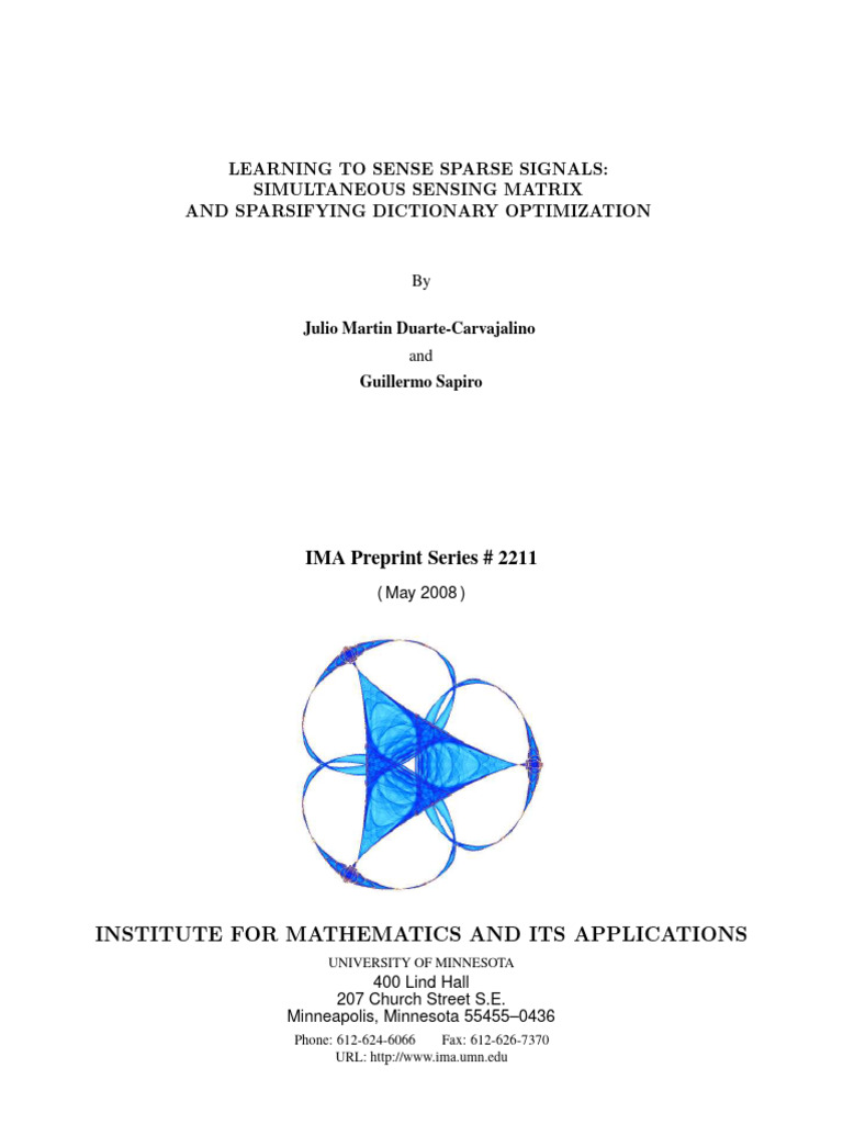 ADA513221 | PDF | Matrix (Mathematics) | Data Compression