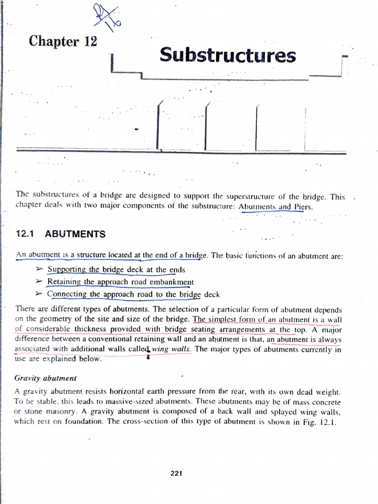 Sub Structures | PDF | Bridge | Civil Engineering