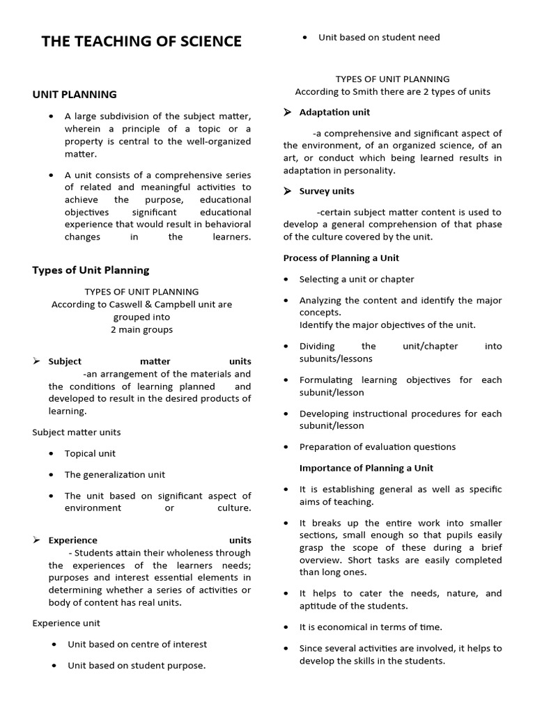 Scie4 Reviewer | PDF | Learning | Lesson Plan